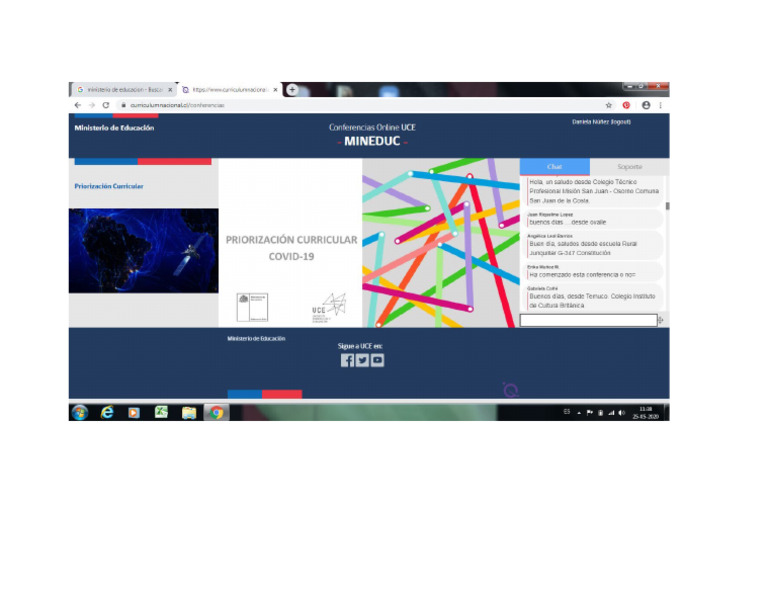 Pantallazo Conferencia | PDF