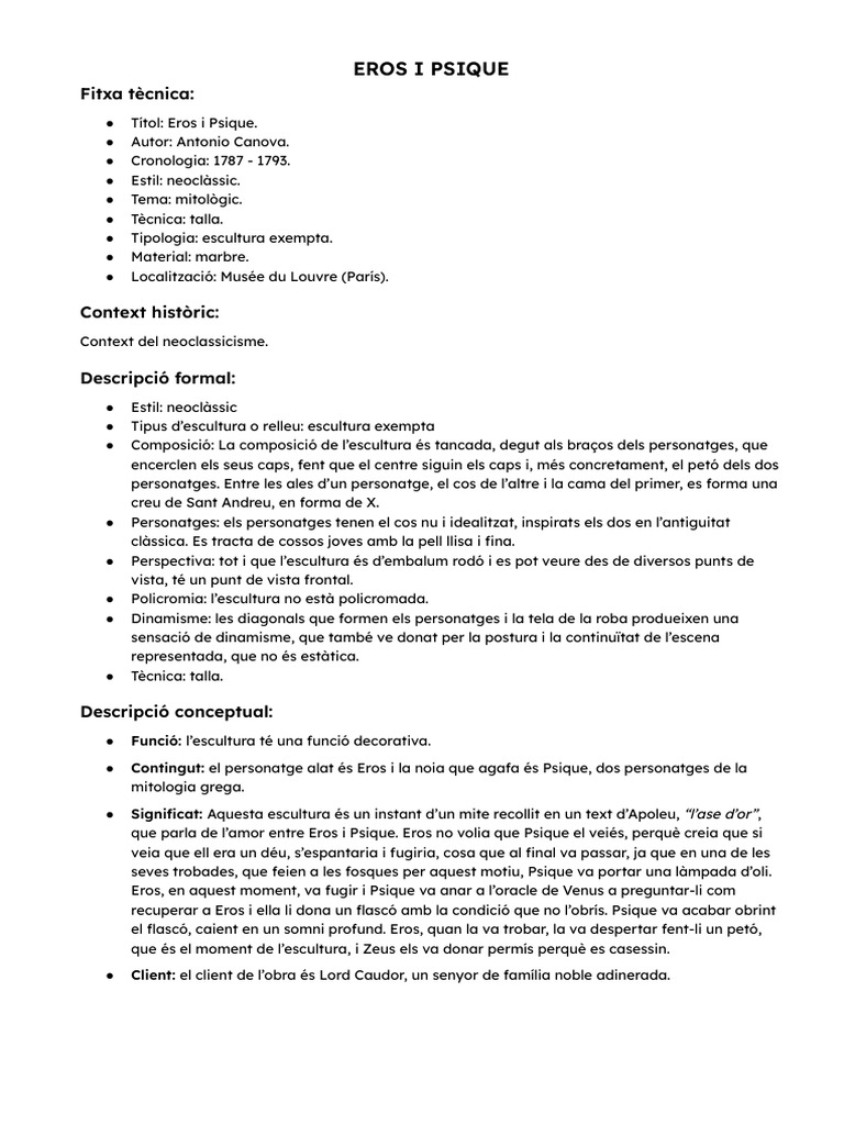 Eros I Psique | PDF