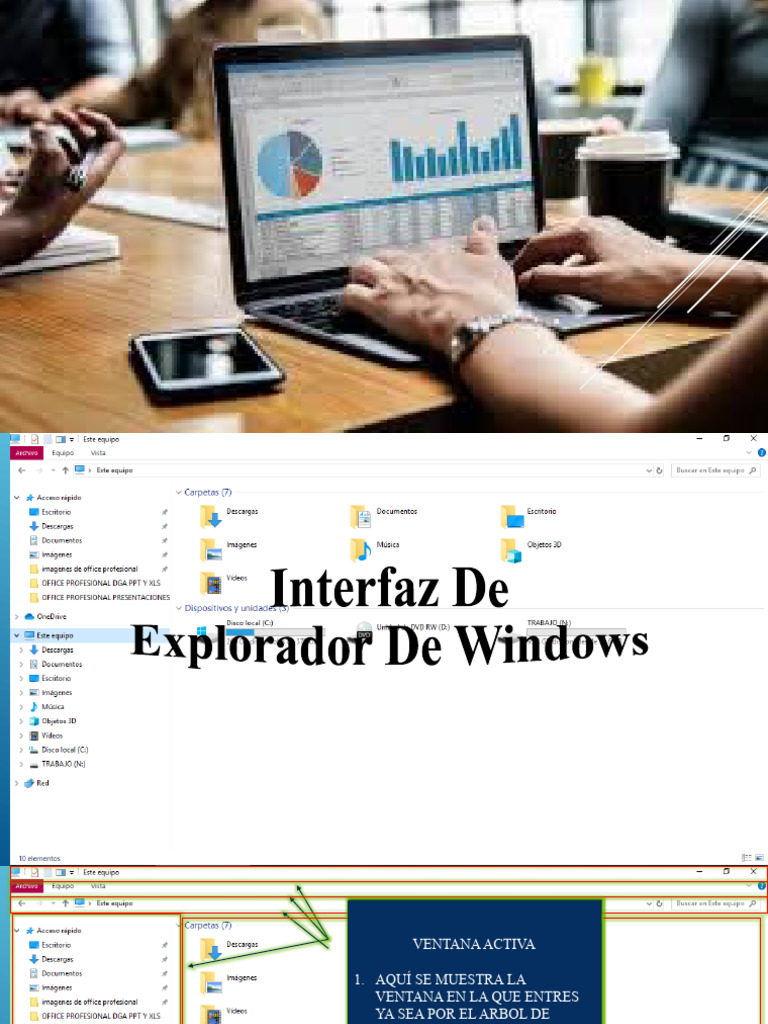 3 Interfaz Del Explorador de Windows | PDF