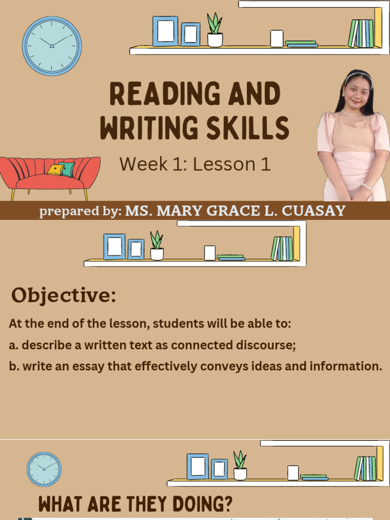 RWS - Lesson 1 | PDF | Language Mechanics | Linguistics