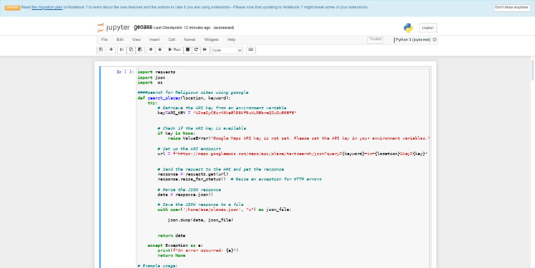 Geoass - Jupyter Notebook | PDF | Json | Computer Engineering Geoass - Jupyter Notebook | PDF | Json | Computer Engineering