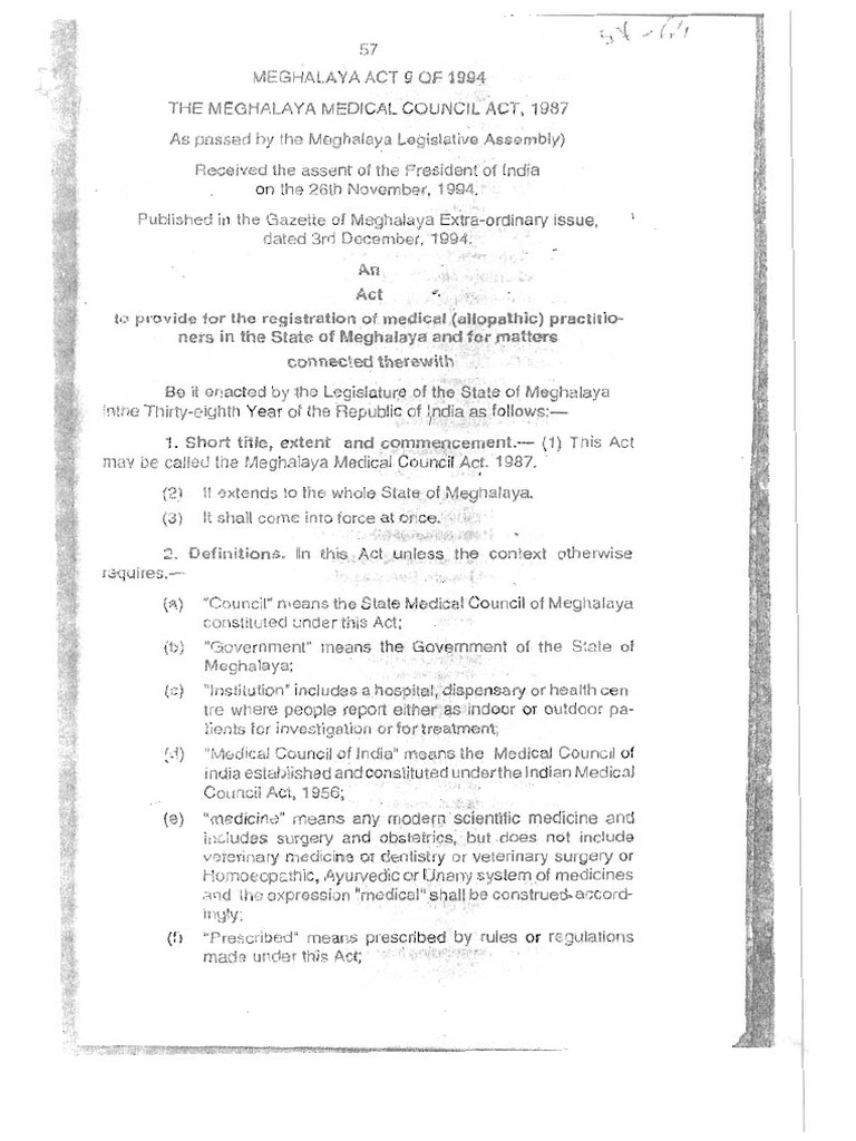 Council Act 1987 | PDF