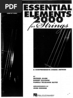 Essential Elements Cello PDF | PDF