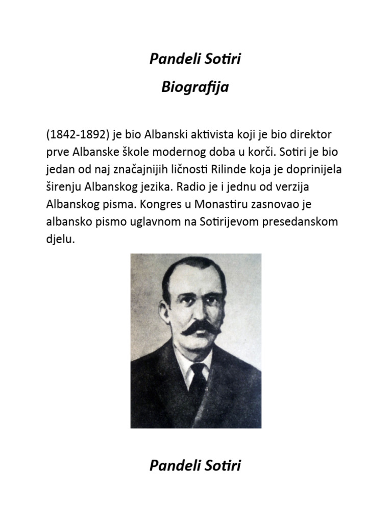 Pandeli Sotiri Tarik | PDF