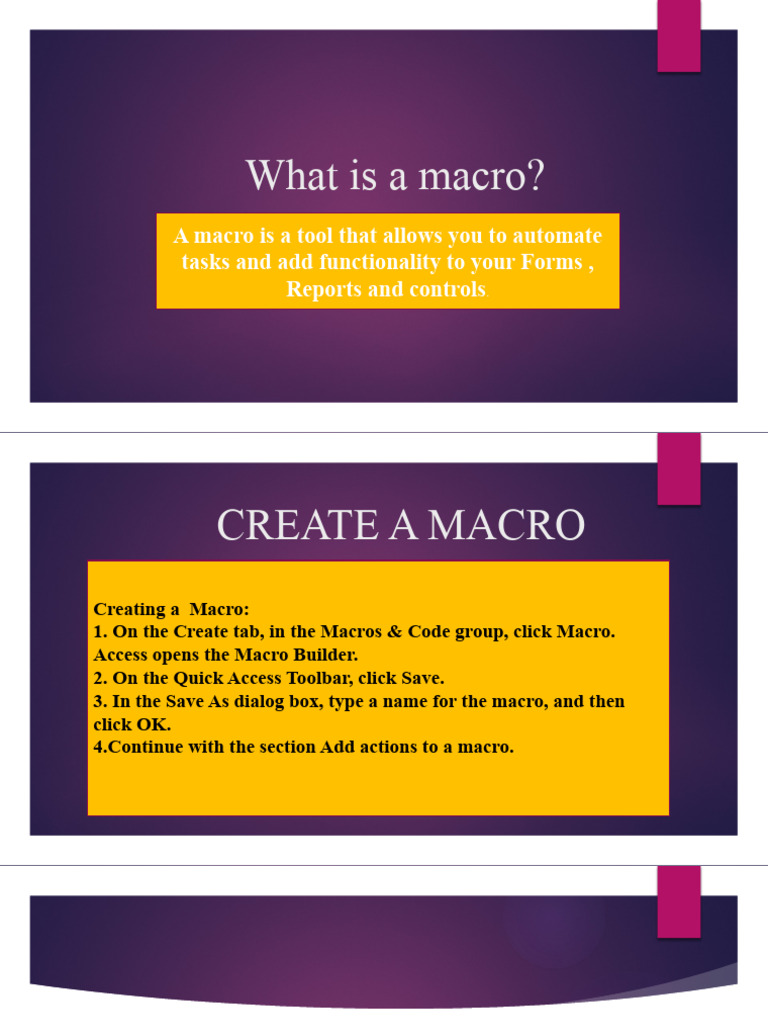 Macro | PDF