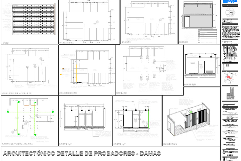 Instalación de Probadores y Acabados | PDF | Pintar | Rieles