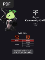 PGR Character Build Guide | PDF