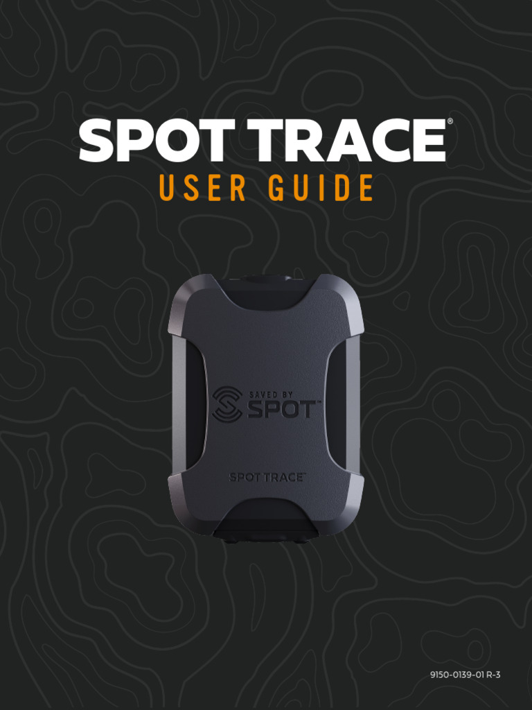 SPOT Trace User Guide | PDF | Rechargeable Battery | Radio