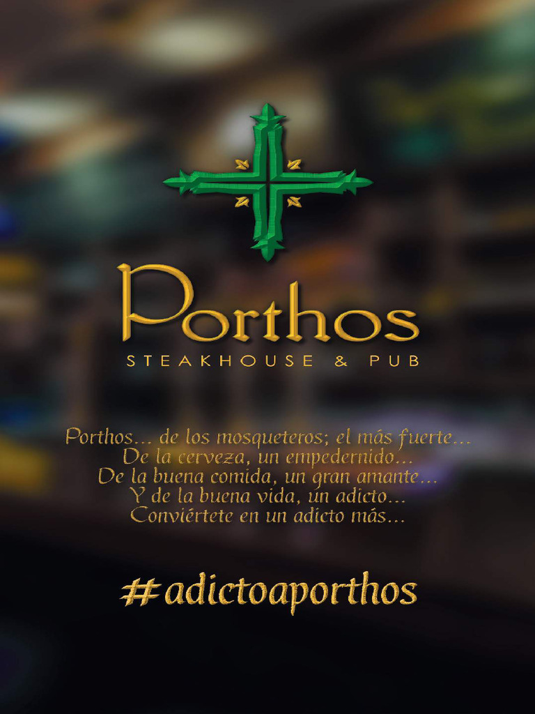 Menú Porthos Español | PDF