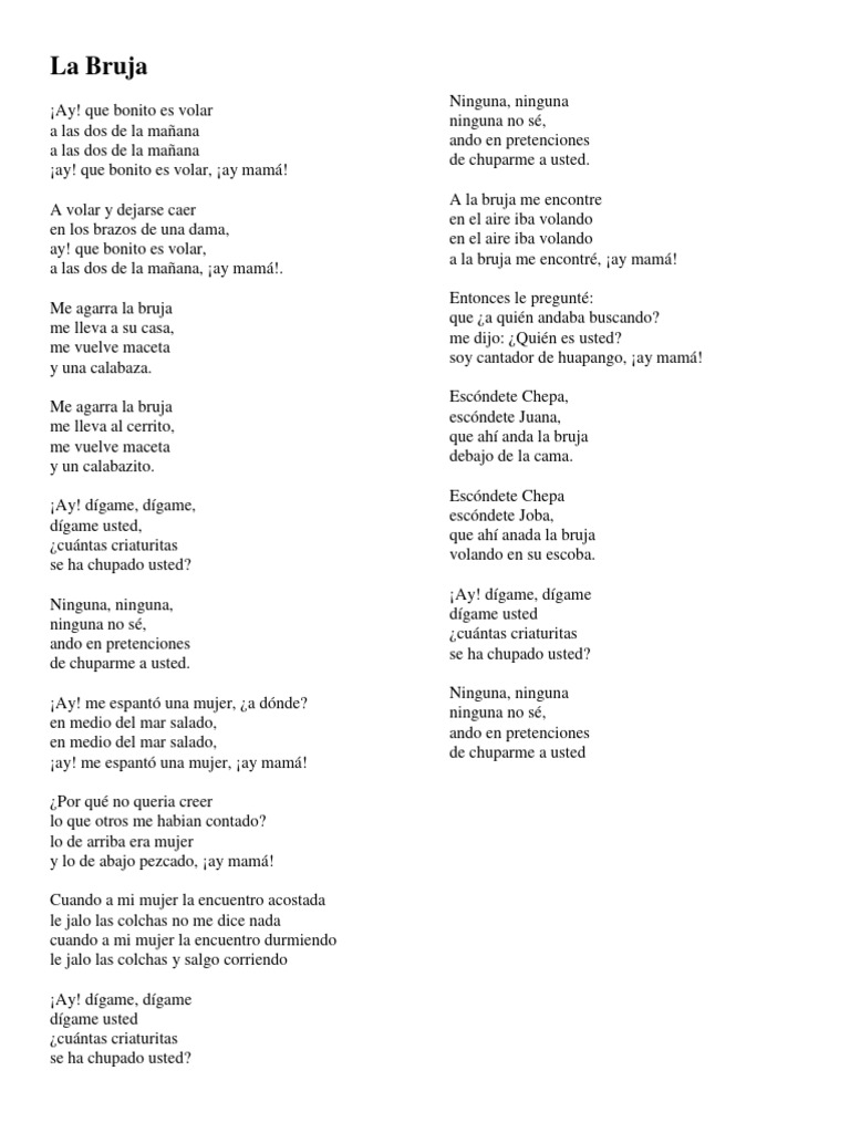 La Bruja | PDF
