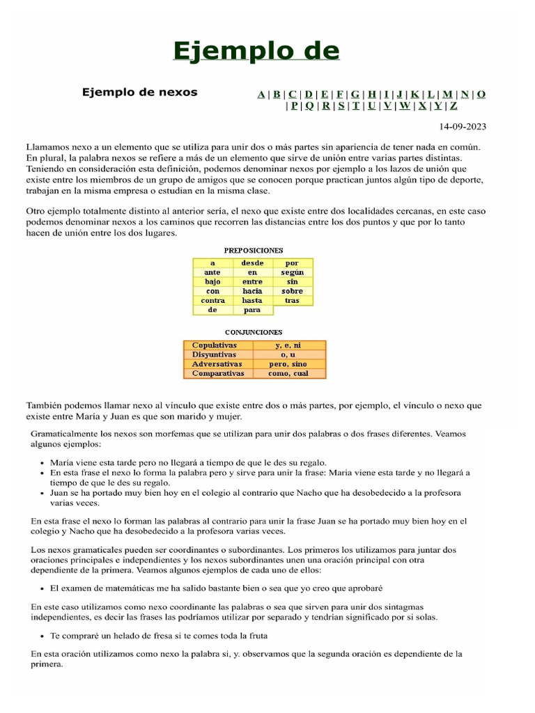 Nexos De Textos Pdf