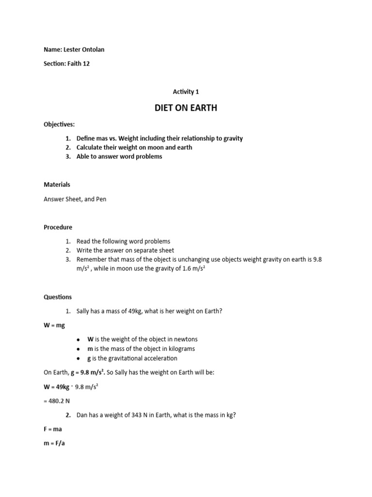 Activity 1 Pdf Teaching Methods And Materials