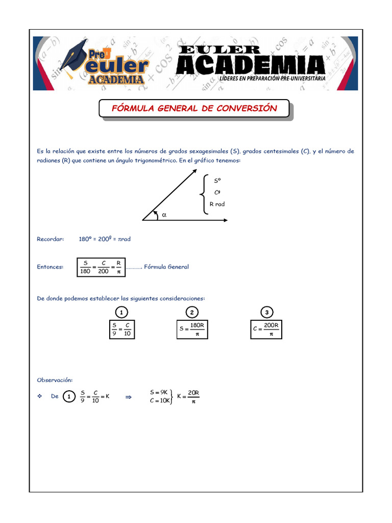 Material Trigo Euler Lunes | PDF | Rotación | Medida Geométrica