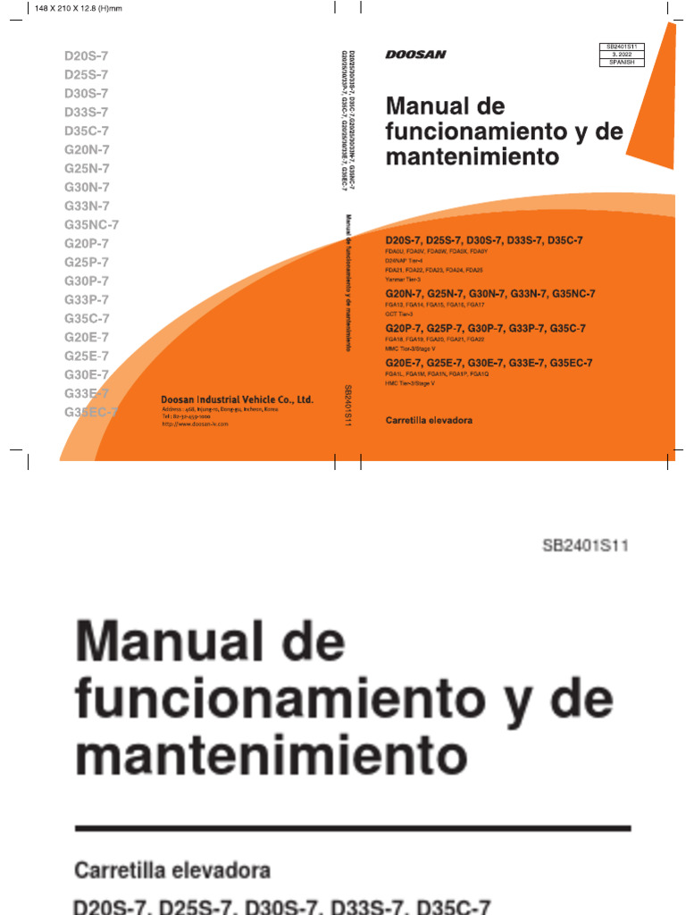 Manual de Funcionamiento de Mantenimiento | Descargar gratis PDF | Máquina elevadora | Embrague