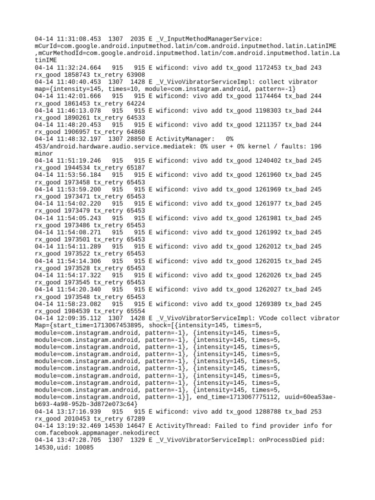 Log | PDF | Operating System Technology | Computer Architecture