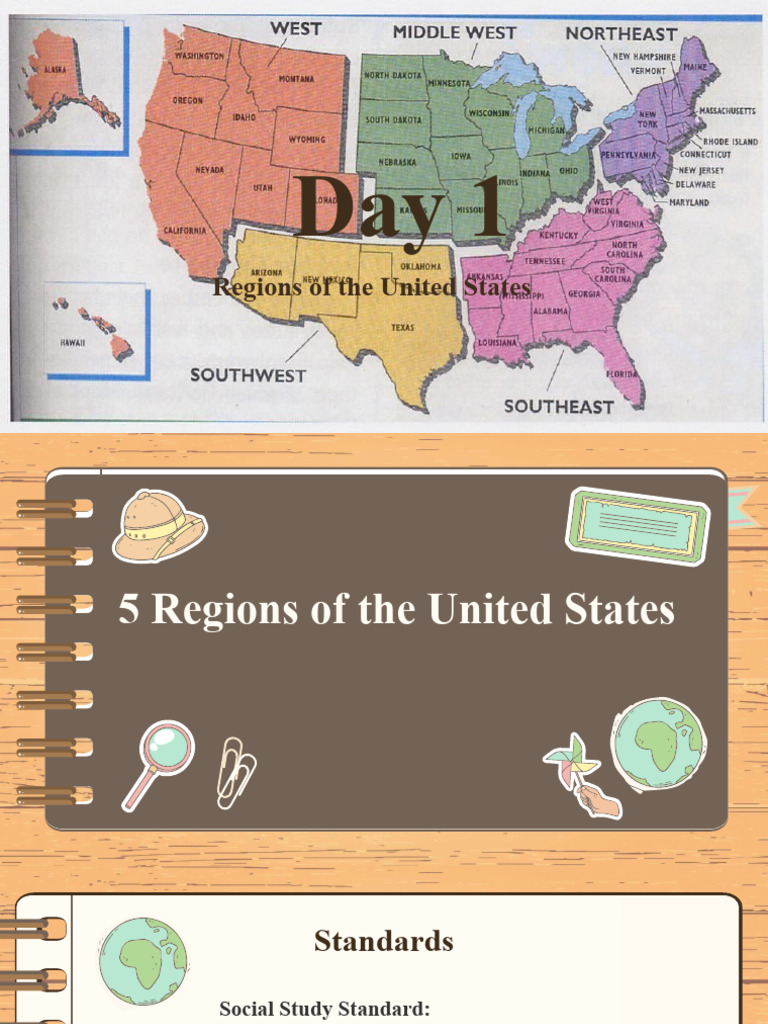 Overview of US Five Regions | PDF | Southwestern United States ...