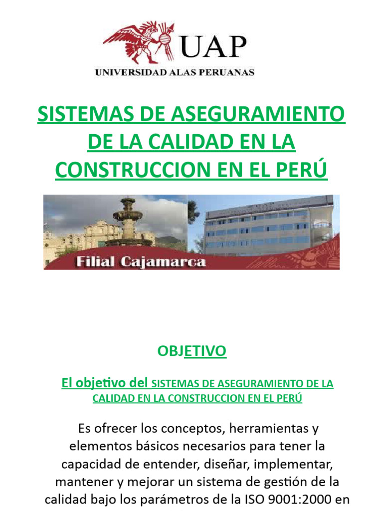 Sistemas de Aseguramiento de La Calidad en La | Descargar gratis PDF | Calidad (comercial ...