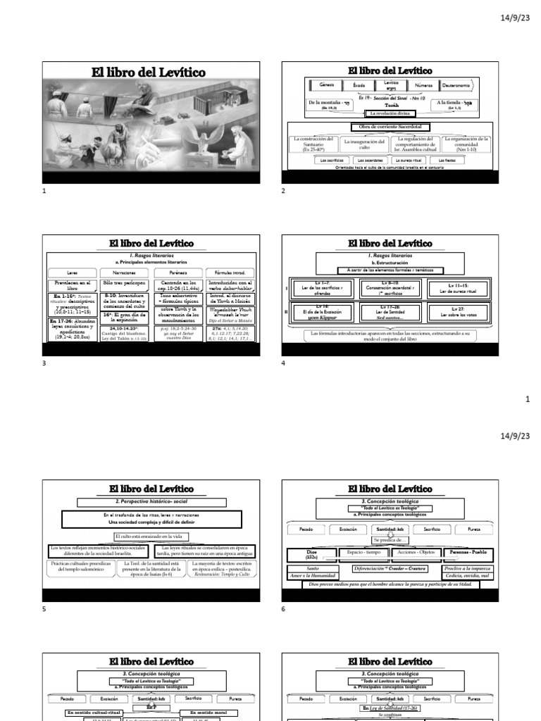 Levítico | PDF | Libro de levítico | Yom Kippur