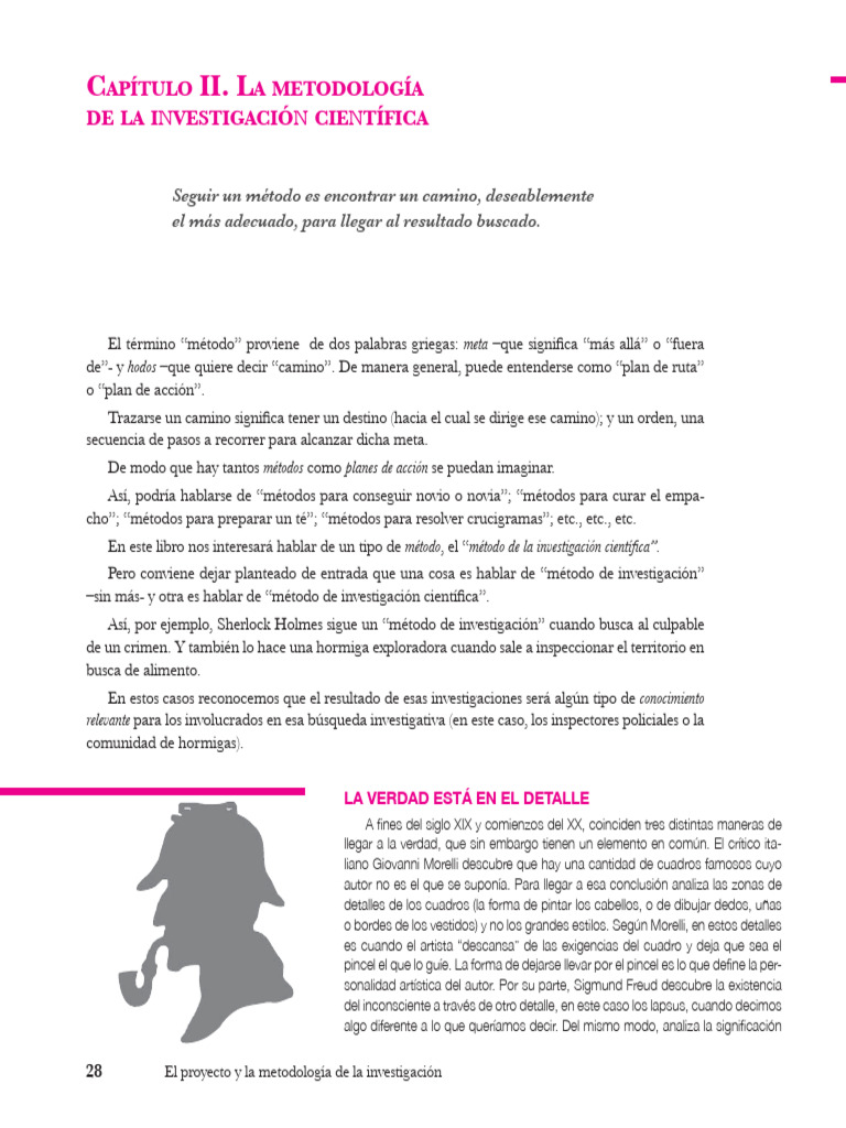 04 - YNOUB, Roxana (2007) - El Proyecto y La Metodología. Cap II | PDF | Taxonomía (biología ...
