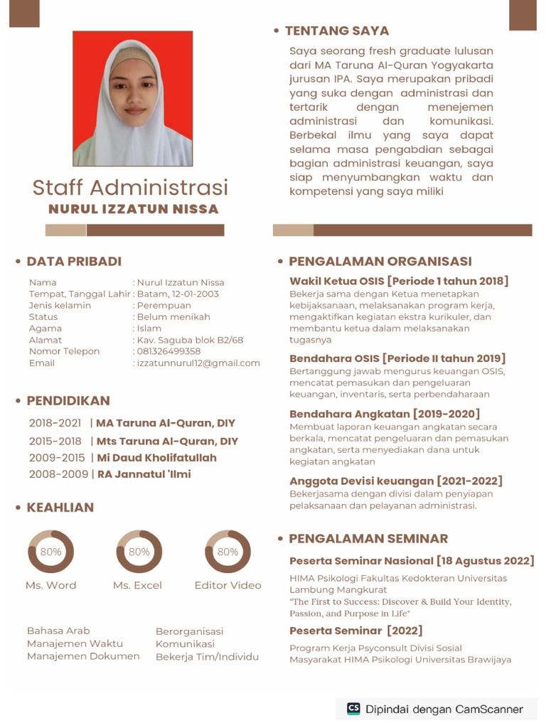 Resume CV | PDF