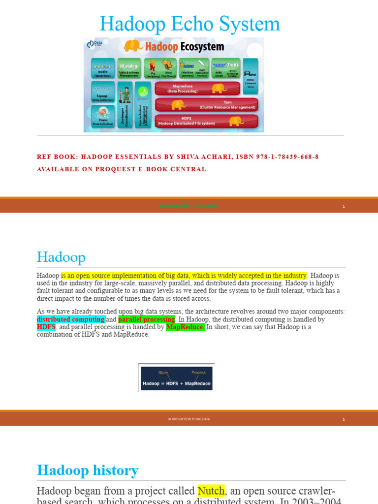 Big Data Insights with Hadoop | PDF | Apache Hadoop | Map Reduce