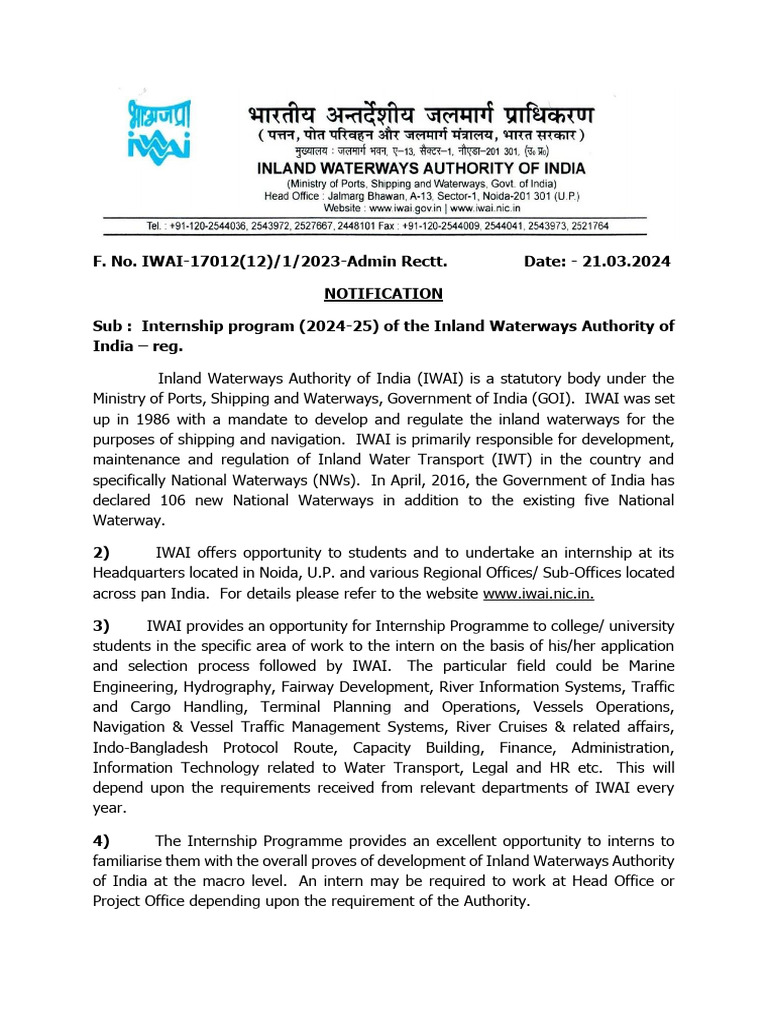 Internship Policy 2024-25-1 | PDF