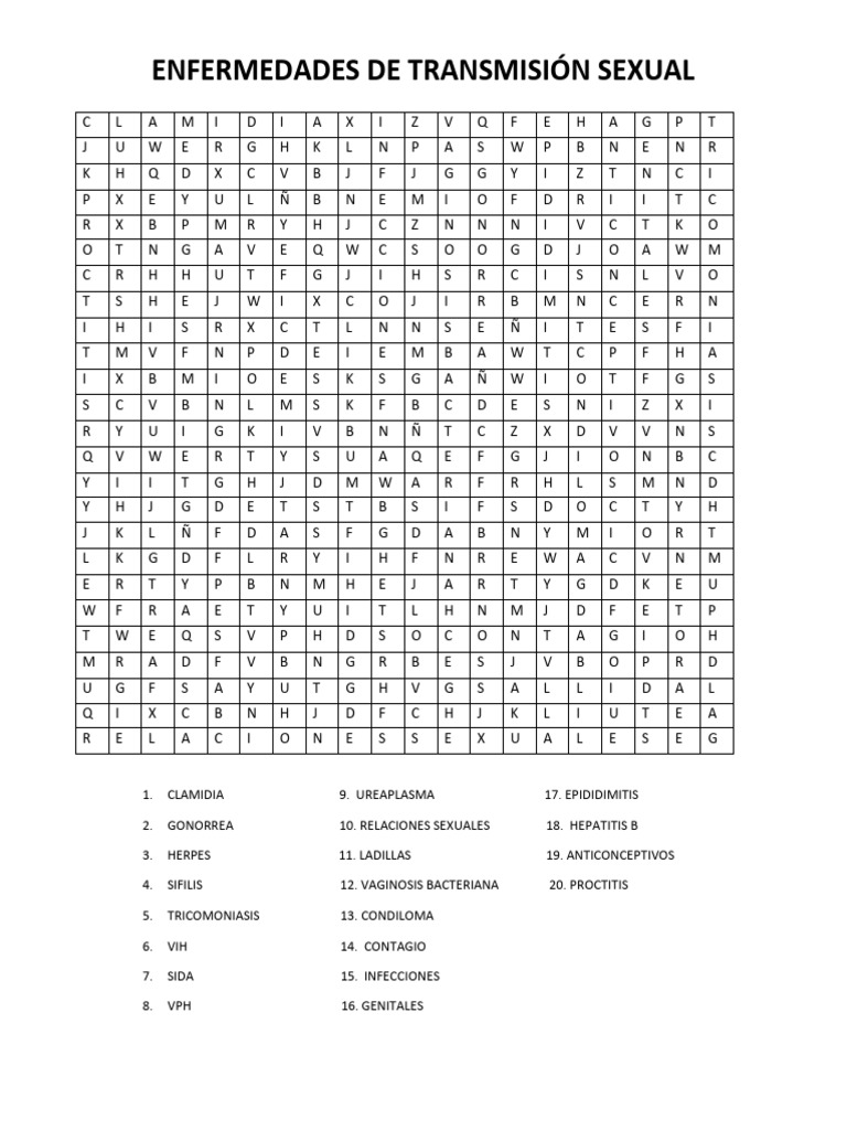 Sopa De Letras Ori Descargar Gratis Pdf Enfermedades E Infecciones