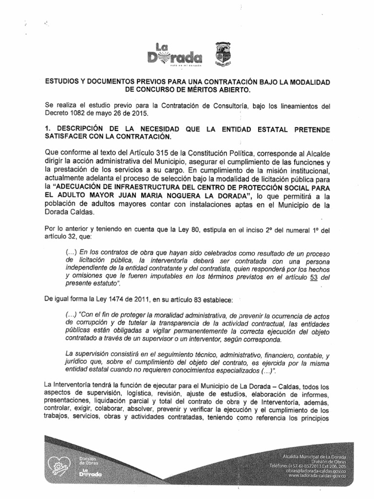 Estudio Previo | PDF