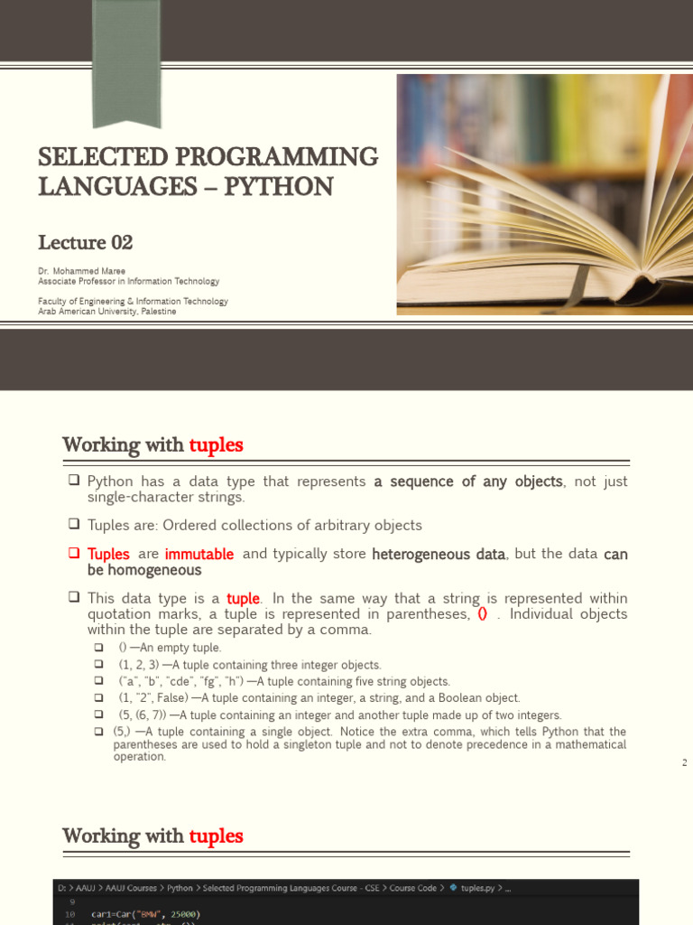 Lecture 02 | PDF | Scope (Computer Science) | Anonymous Function
