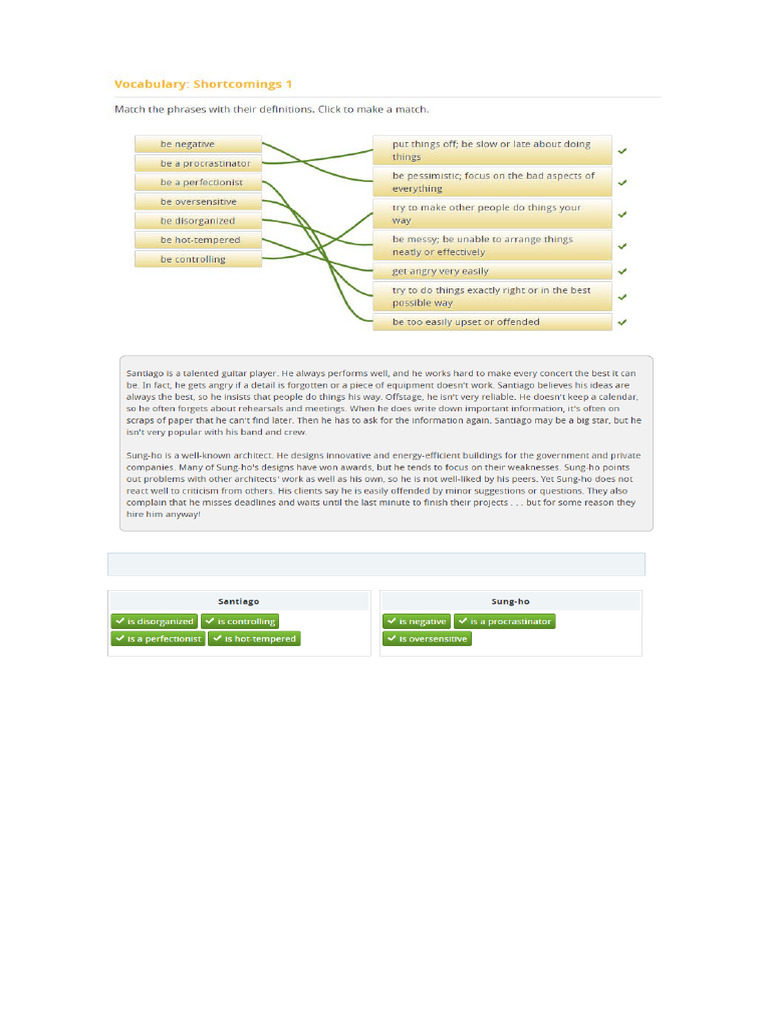 Summt 2 My English Lab Unit 4 | PDF