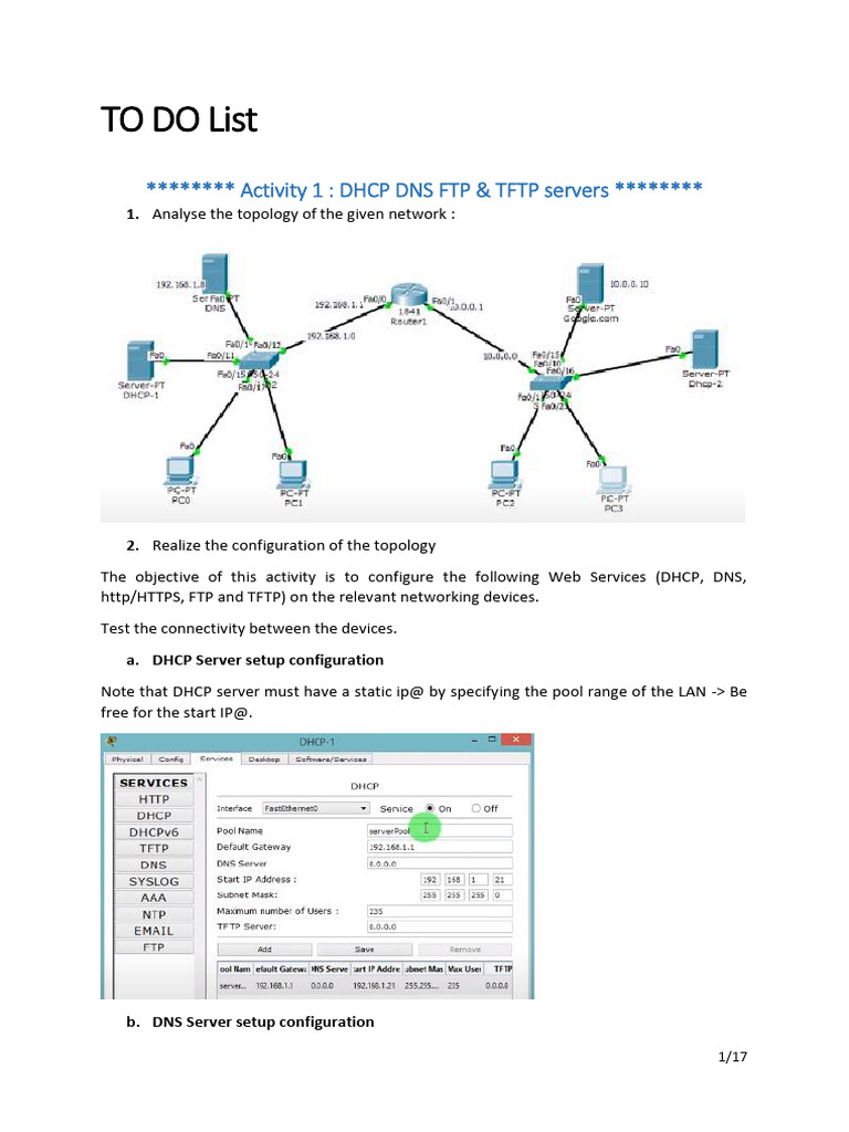 TP3-Devoir (1) | PDF | File Transfer Protocol | Ip Address