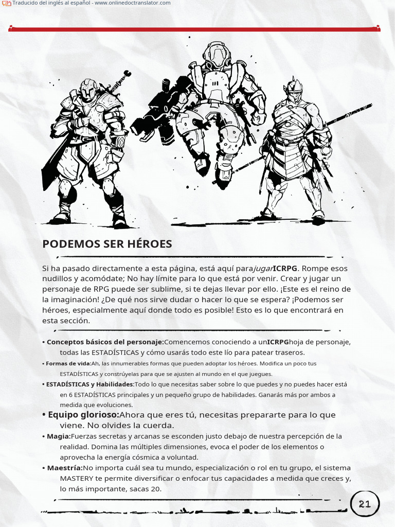 ICRPG | PDF
