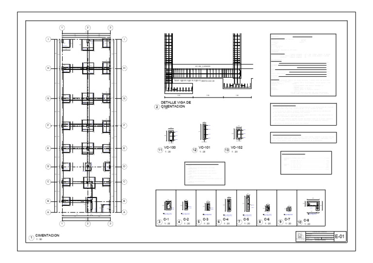 Detalle Viga de Cimentacion 2: Instalacion de Tuberias en Muros | PDF | Construyendo tecnología ...