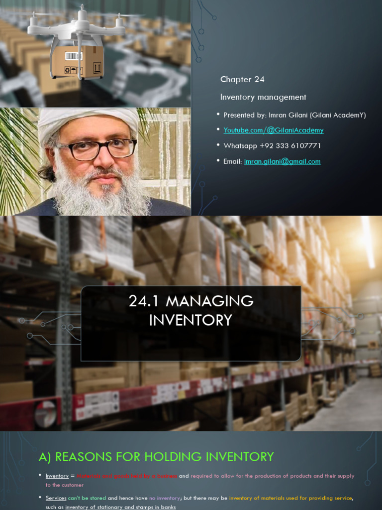 24 Inventory Management | PDF | Inventory | Lean Manufacturing