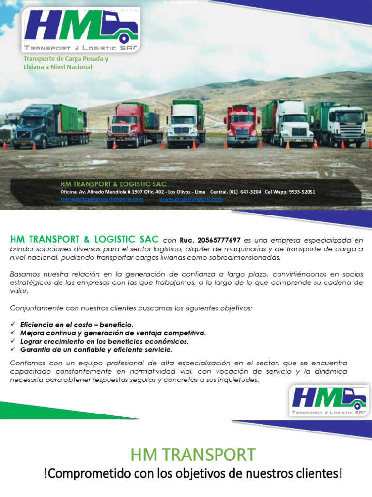 Brochure Hm 2022 | PDF | Economias