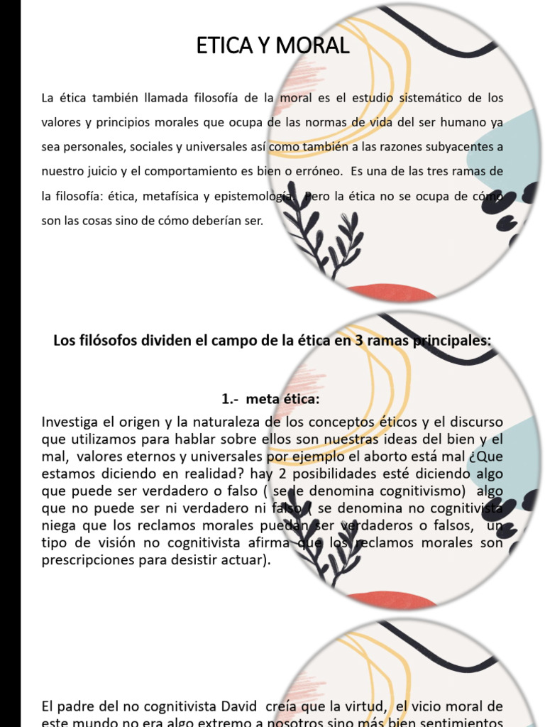 12 1 Etica y Moral | PDF | Moralidad | Verdad