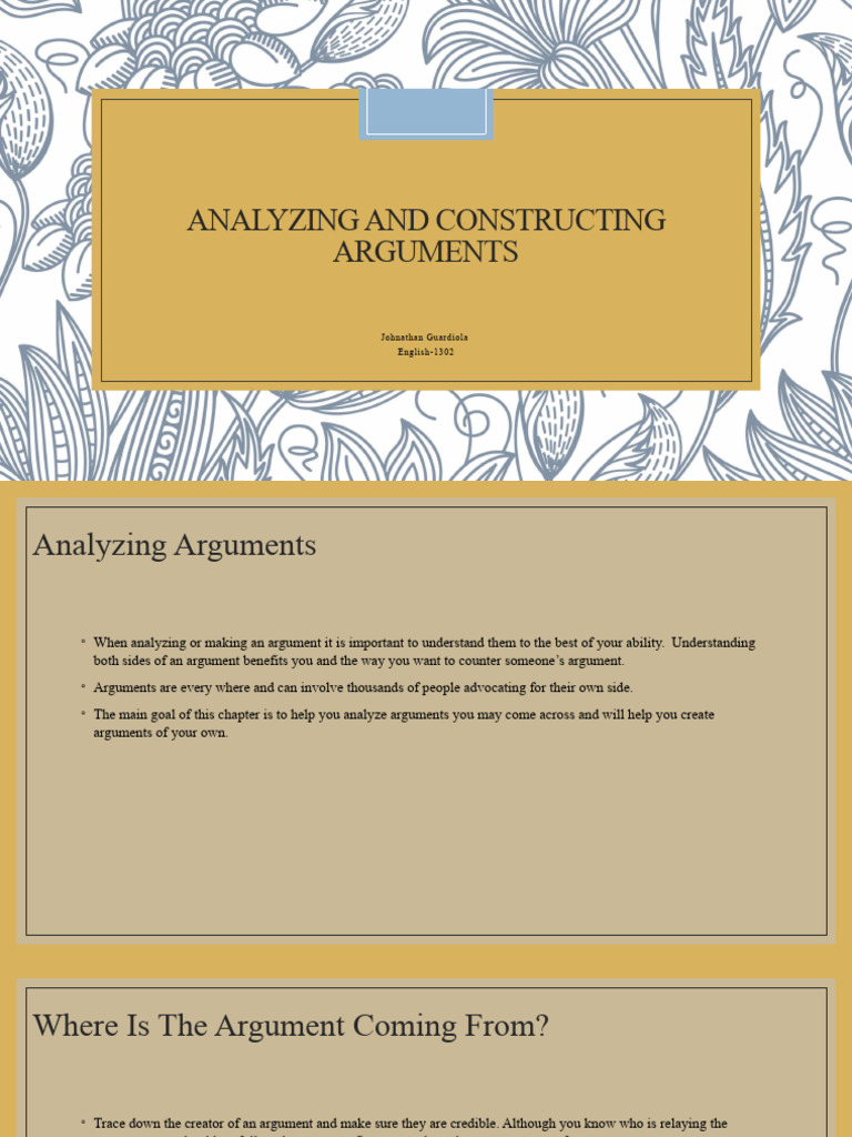 Chapter 19 Presentation | PDF | Credibility | Argument