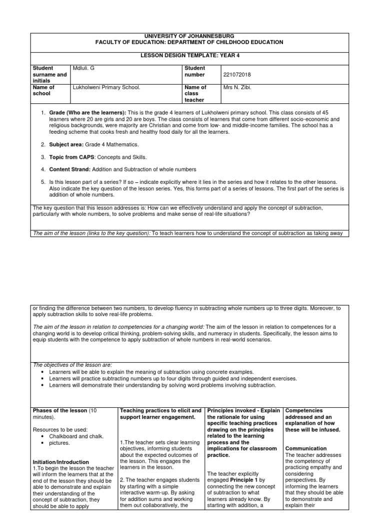 WIL 1 Lesson Plan 12 | PDF | Learning | Teachers