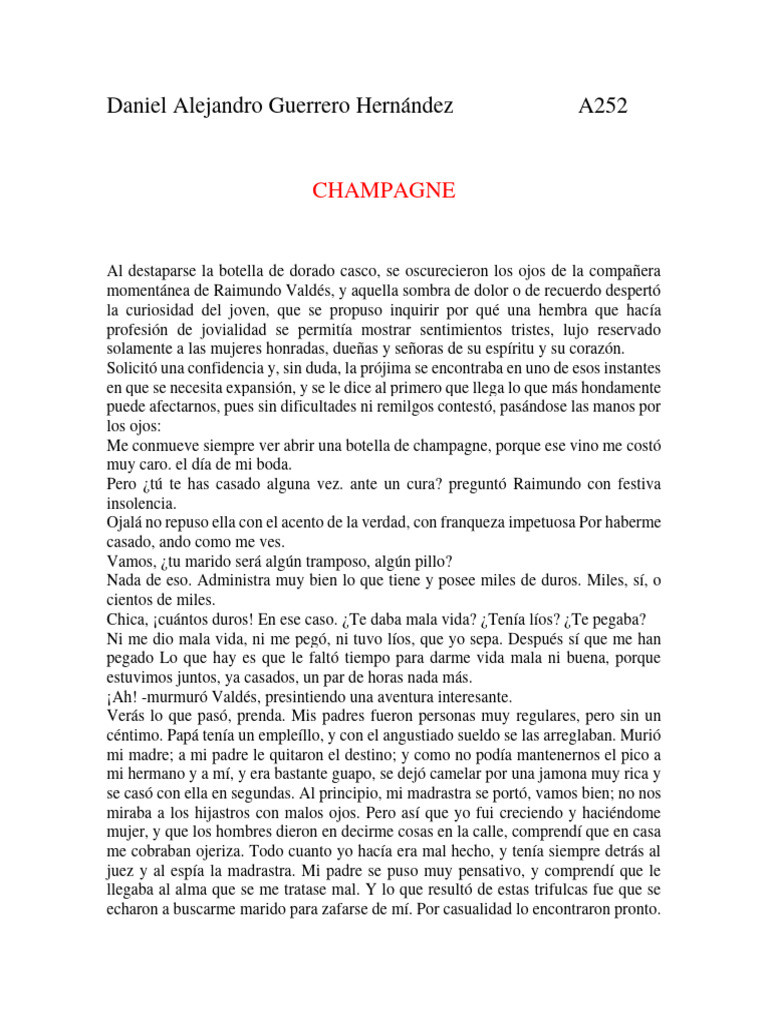 CHAMPAGNE | PDF