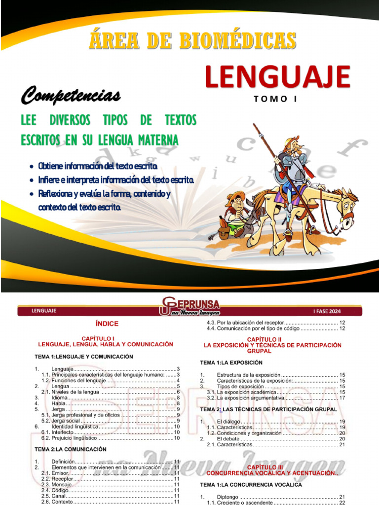 TOMO I BIOMÉDICAS - LENGUAJE | PDF