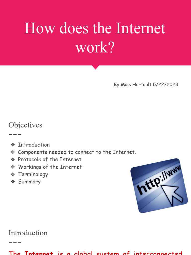 How Does The Internet Work | PDF | Internet | Computer Network