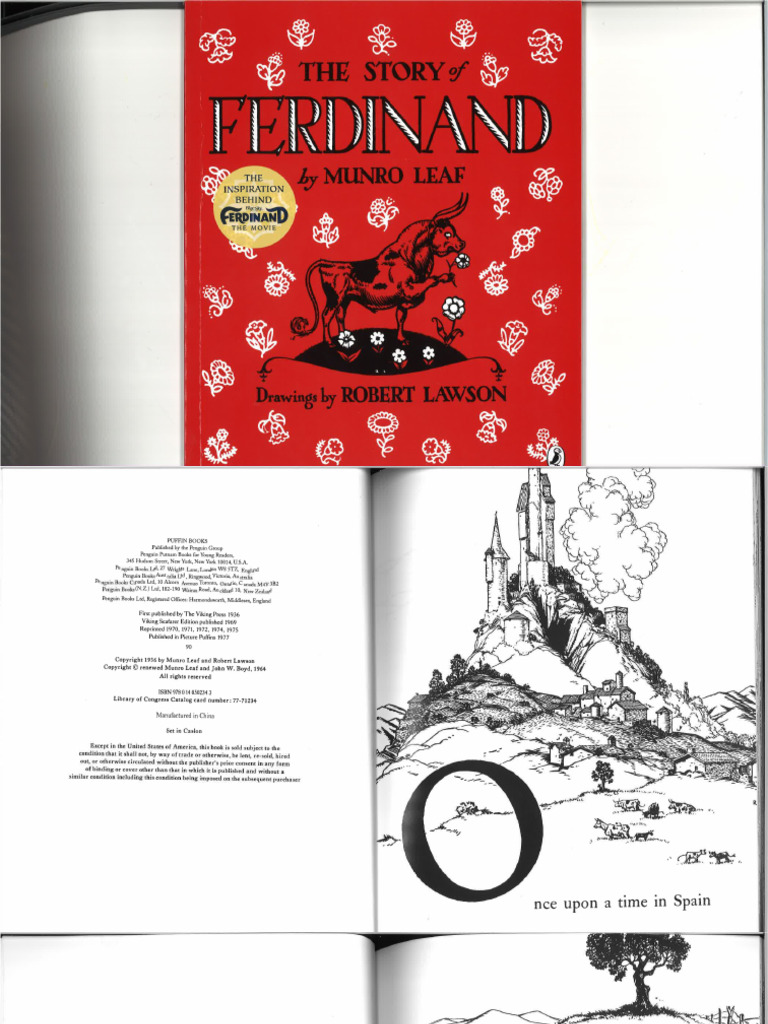 The Story of Ferdinand The Bull.123 | PDF