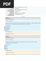 Examen Semana 6 - Creatividad e Innovación Tecnológica | PDF