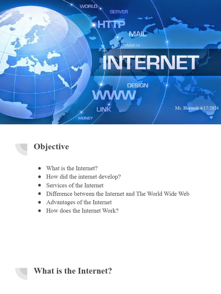 The Internet | PDF | World Wide Web | Internet & Web