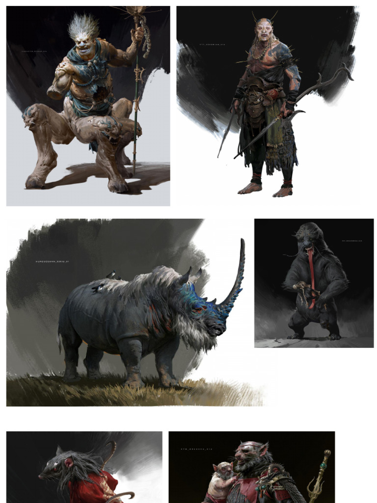 Wukong Concept Art | PDF