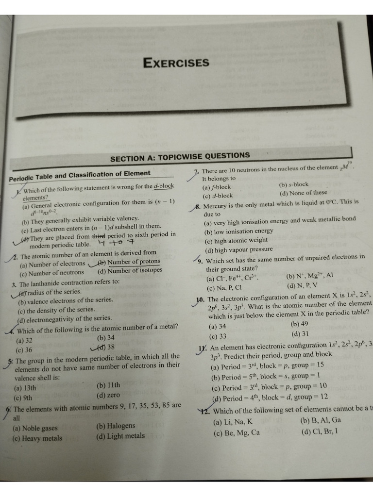 Periodic Classification.... | PDF