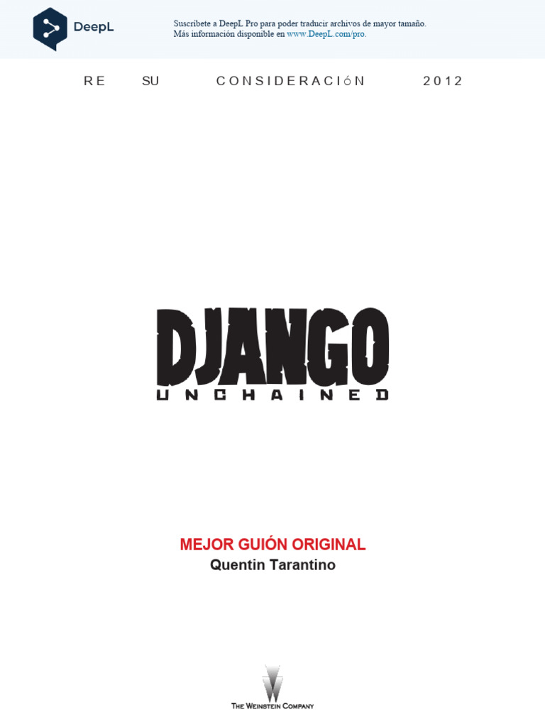 Django Part 1 Es | PDF | Esclavitud