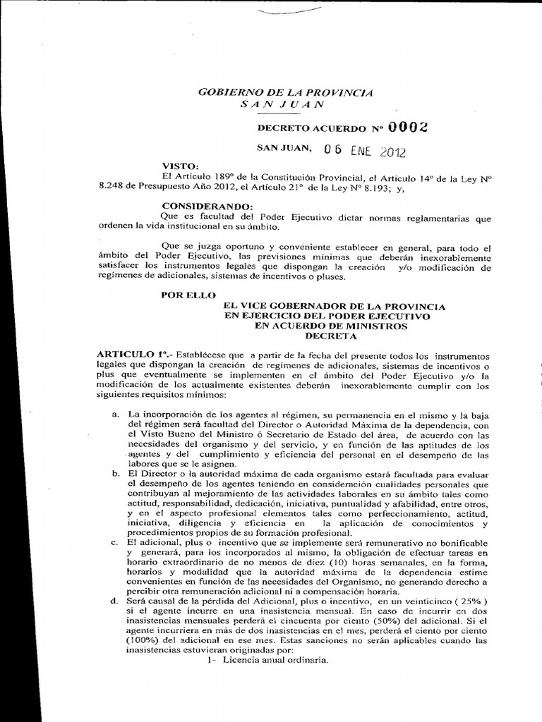 Decreto 002 12 | PDF | Justicia | Crimen y violencia
