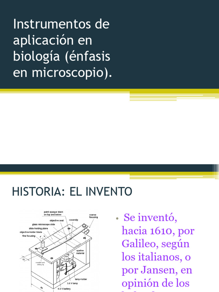 Microscopio | PDF | Microscopio | Técnicas de laboratorio.