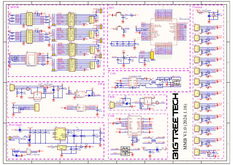 Bigtreetech Mmb Can V1 0 Sch Pdf Xadrez